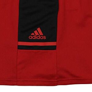 adidas Game Built Player Climalite Short with Pockets, Power Red- Black X-Large