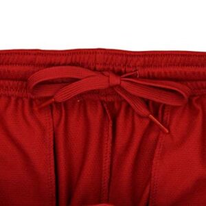 adidas Game Built Player Climalite Short with Pockets, Power Red- Black X-Large