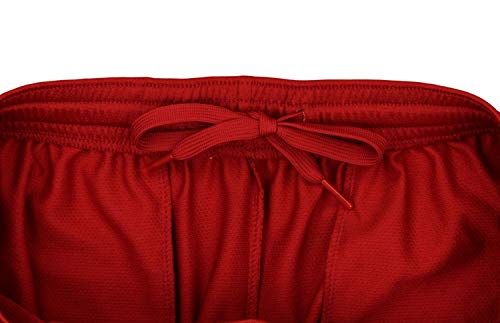 adidas Game Built Player Climalite Short with Pockets, Power Red- Black X-Large