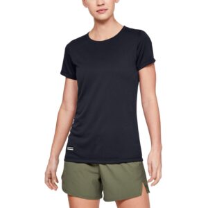 under armour women's ua tactical tech™ short sleeve xl black