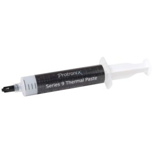 protronix series 9 extreme performance thermal compound paste, 30g large syringe