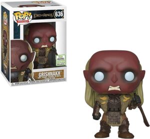 funko lord of the rings pop spring convention 2019 exclusive grishnakh