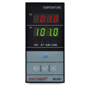 sinotimer mc401-611 smart lcd display thermostat heating temperature controller