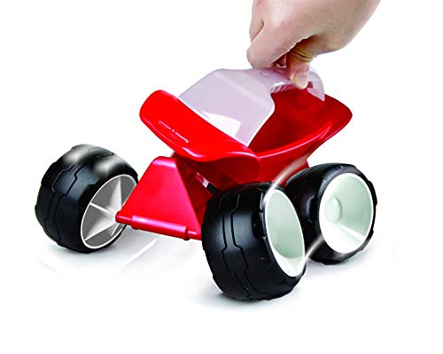 Hape Dune Buggy | Dirt Mini Sand Vehicle Car Toy for Kids, Red