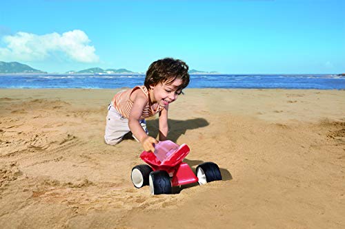 Hape Dune Buggy | Dirt Mini Sand Vehicle Car Toy for Kids, Red