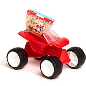 Hape Dune Buggy | Dirt Mini Sand Vehicle Car Toy for Kids, Red