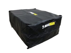 maxxhaul 50130 cargo truck bag - heavy duty and water resistant for pick up truck or suv's - 50" x 40" x 22" black