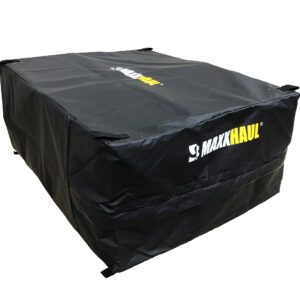 MaxxHaul 50130 Cargo Truck Bag - Heavy Duty and Water Resistant for Pick Up Truck or SUV's - 50" x 40" x 22" Black