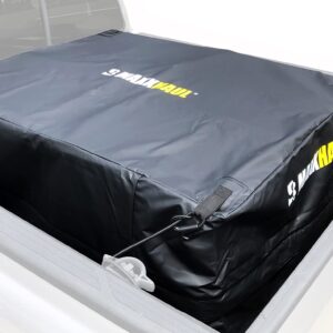 MaxxHaul 50130 Cargo Truck Bag - Heavy Duty and Water Resistant for Pick Up Truck or SUV's - 50" x 40" x 22" Black