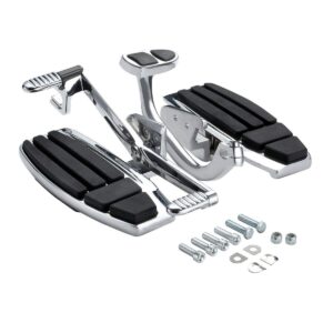 tct-motorparts floorboard driver foot board set kit brake lever fit for honda goldwing gold wing all 2001-2017 gl1800 & 2013-2017 f6b models,2014-2015 valkyrie