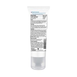 Blue Lizard SENSITIVE FACE Mineral Sunscreen with Zinc Oxide and Hydrating Hyaluronic Acid, SPF 30+, Water Resistant, UVA/UVB Protection with Smart Cap Technology - Fragrance Free, 1.7 oz.