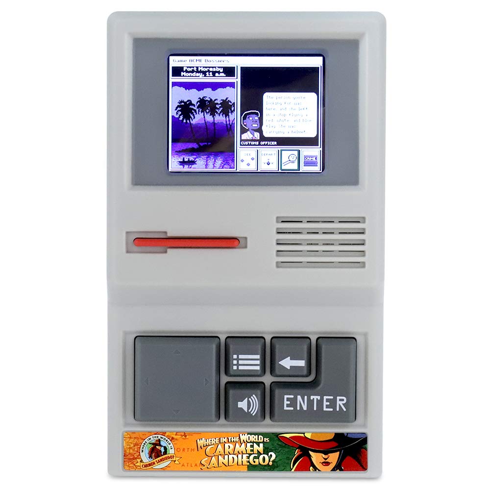 Basic Fun 09613 Carmen Sandiego Handheld Electronic Game