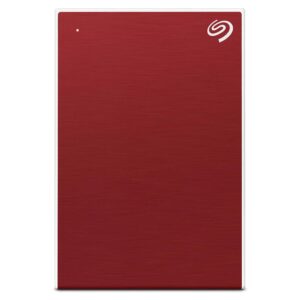 seagate 2tb backup plus slim usb 3.0 portable 2.5 inch external hard drive for pc and mac (red)