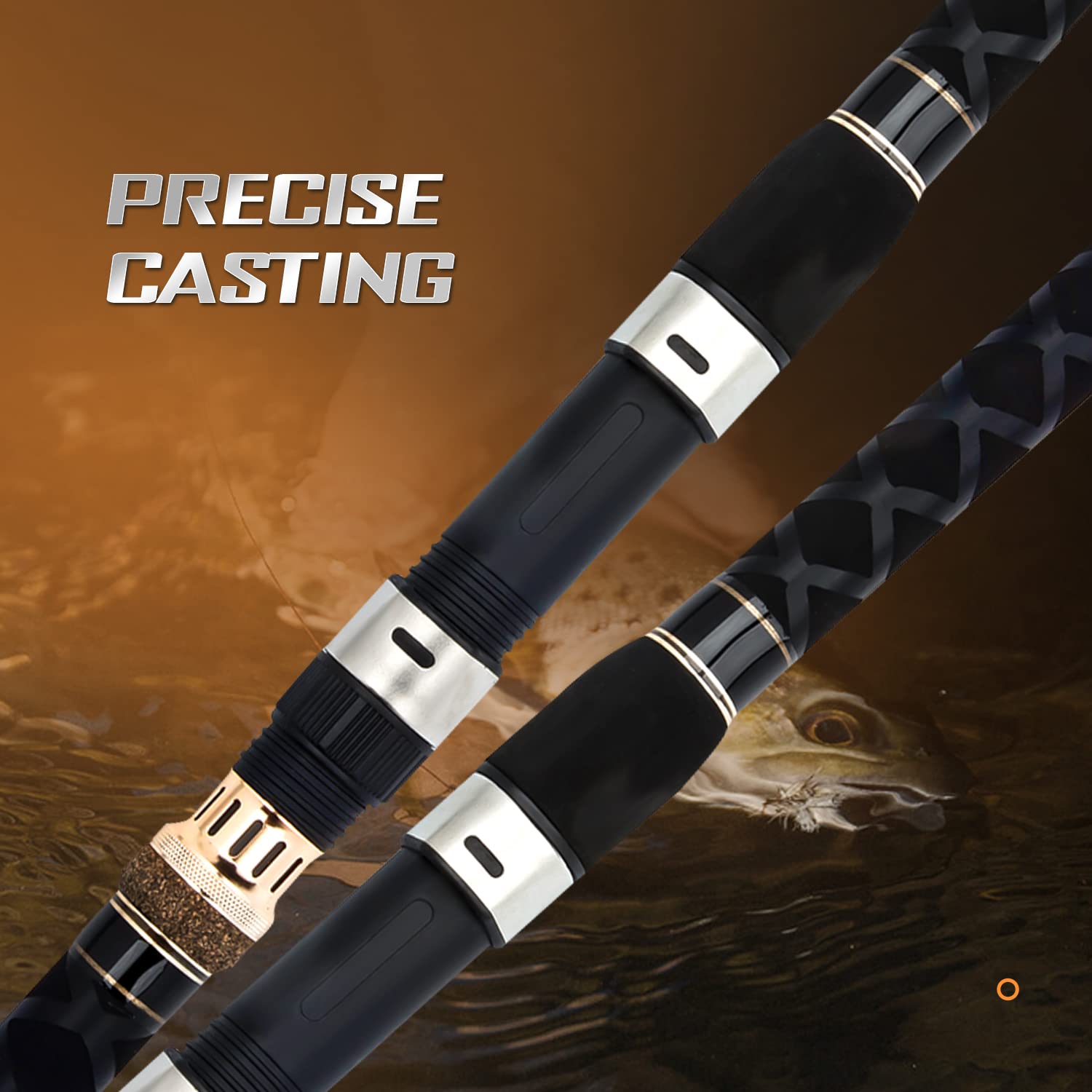 BERRYPRO Surf Spinning Rod Graphite Surf Fishing Rod (9'/10'/10'6''/11'/12'/13'3'') (10'-2pc)