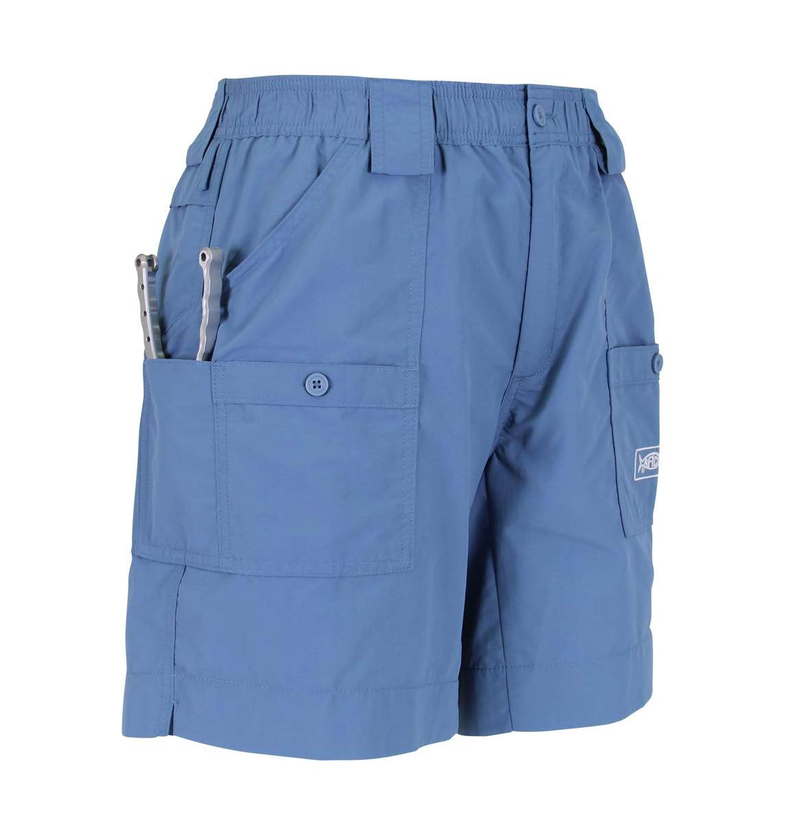 AFTCO Original Fishing 18" Short Blue-AFBL 32