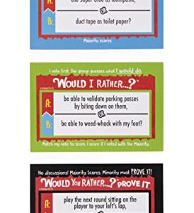 Spin Master Games Would You Rather…? Prove It, Hilarious Family Game of Demented Dilemmas, for Ages 8 and Up