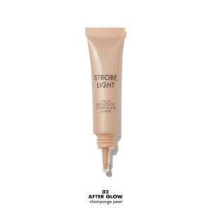 Milani Strobe Light Liquid Highlighter - Day Glow (0.42 Fl. Oz.) Cruelty-Free Face Highlighter - Shape, Contour & Highlight Face with Liquid Shimmer Shades