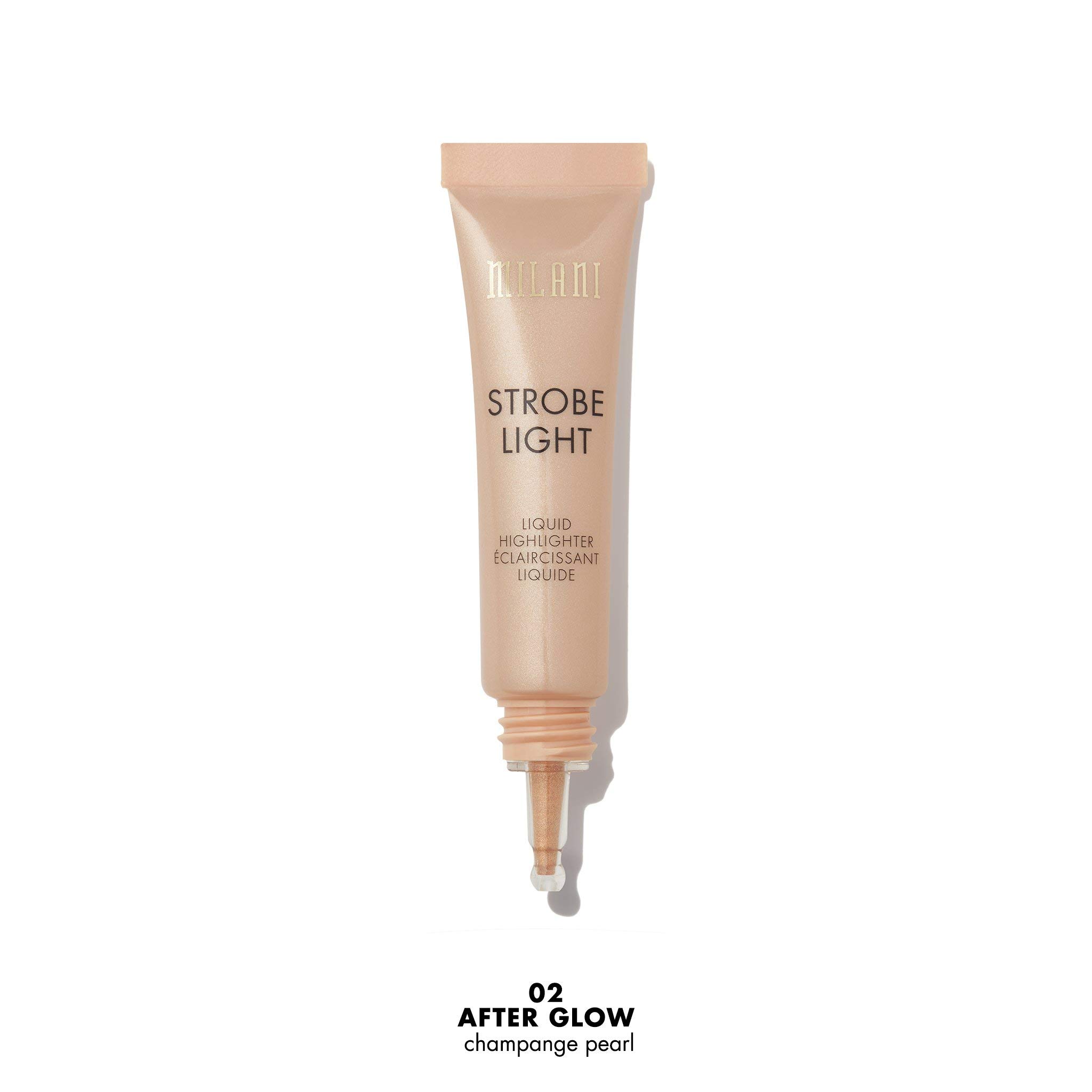 Milani Strobe Light Liquid Highlighter - Day Glow (0.42 Fl. Oz.) Cruelty-Free Face Highlighter - Shape, Contour & Highlight Face with Liquid Shimmer Shades