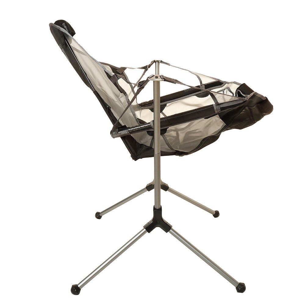 NEMO Equipment Stargaze Reclining Luxury Camping Chair, Graphite/Smoke