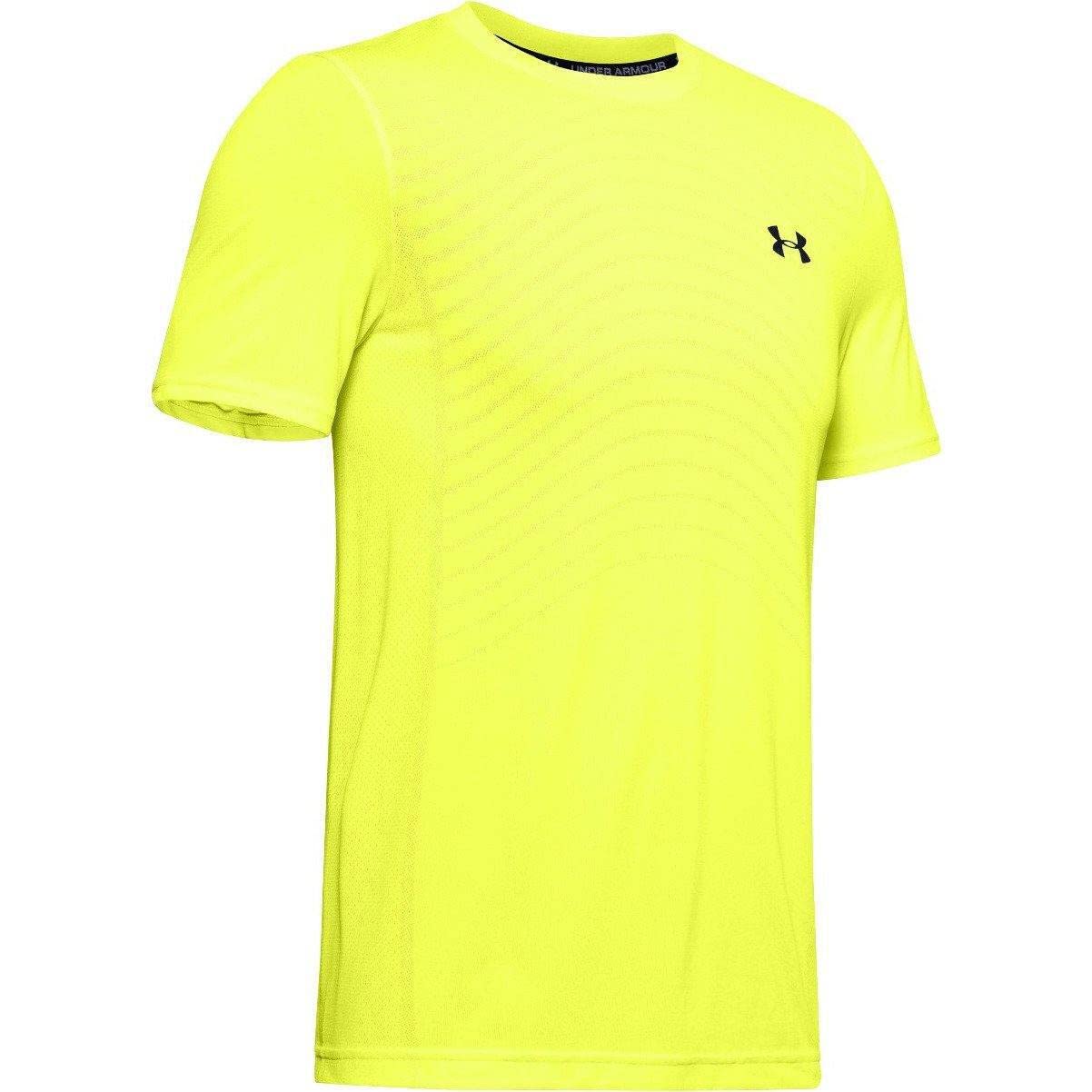 Under Armour Seamless Short Sleeve Novelty, X-Ray (786)/Black, Small