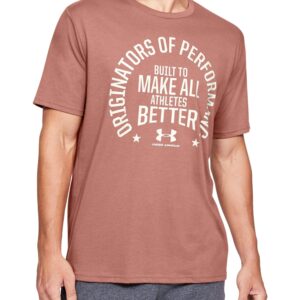 Under Armour Men's UA Make All Athletes Better Short Sleeve LG Brown