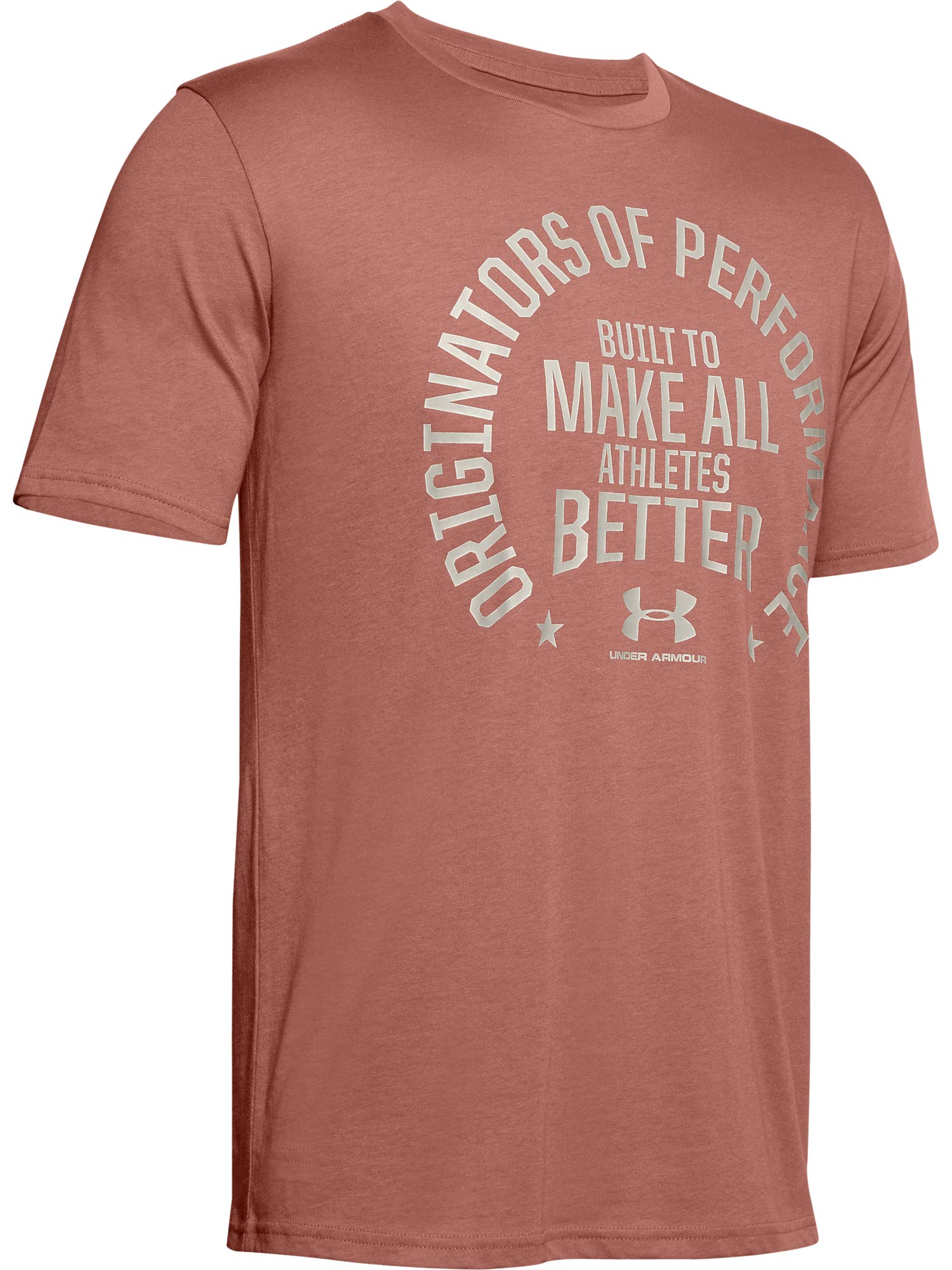 Under Armour Men's UA Make All Athletes Better Short Sleeve LG Brown