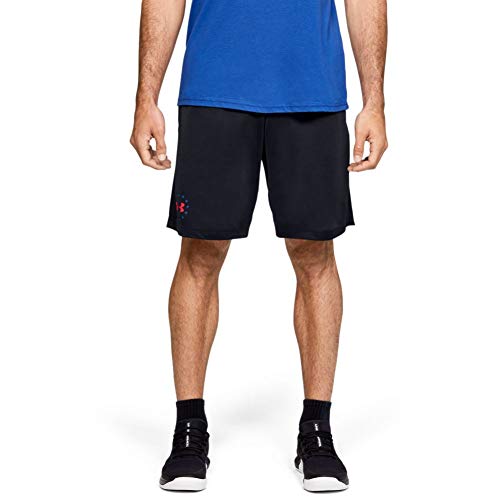 Under Armour Freedom Mk1 Shorts, Black (002)/White, Small