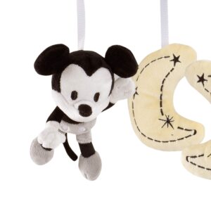 Lambs & Ivy Disney Baby Mickey Mouse Musical Baby Crib Mobile, Gray/Yellow , 27x8.5x8.5 Inch (Pack of 1)