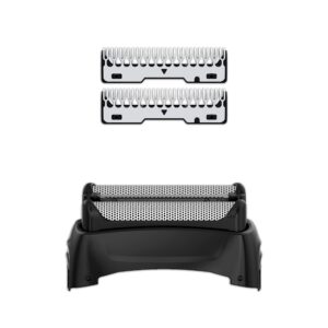 wahl groomsman shaver replacement cutters and head for 7063 series, black - model 7046