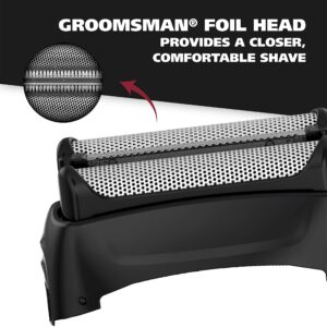 Wahl Groomsman Shaver Replacement Cutters and Head for 7063 Series, Black - Model 7046