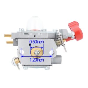 Hayskill 753-06288 Carburetor for MTD Troy Bilt TB2044XP TB2040XP TB35EC TB2MB TB430 Murray M25B M2560 MS2550 MS2560 MS9900 String Trimmer Leaf Blower Carb