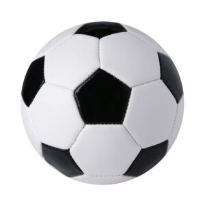 yanyodo durable 6" mini size training soccer ball soft sports toy ball for toddlers, kids gift (black&white)