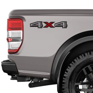 4x4 Decals Stickers for F150 (2015-2020) and F250 F350 (2017-2020) Set of 2 (4x4 Original)