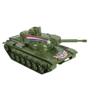 tim mee dominator big tank for action figures - 22in olive green - made in usa