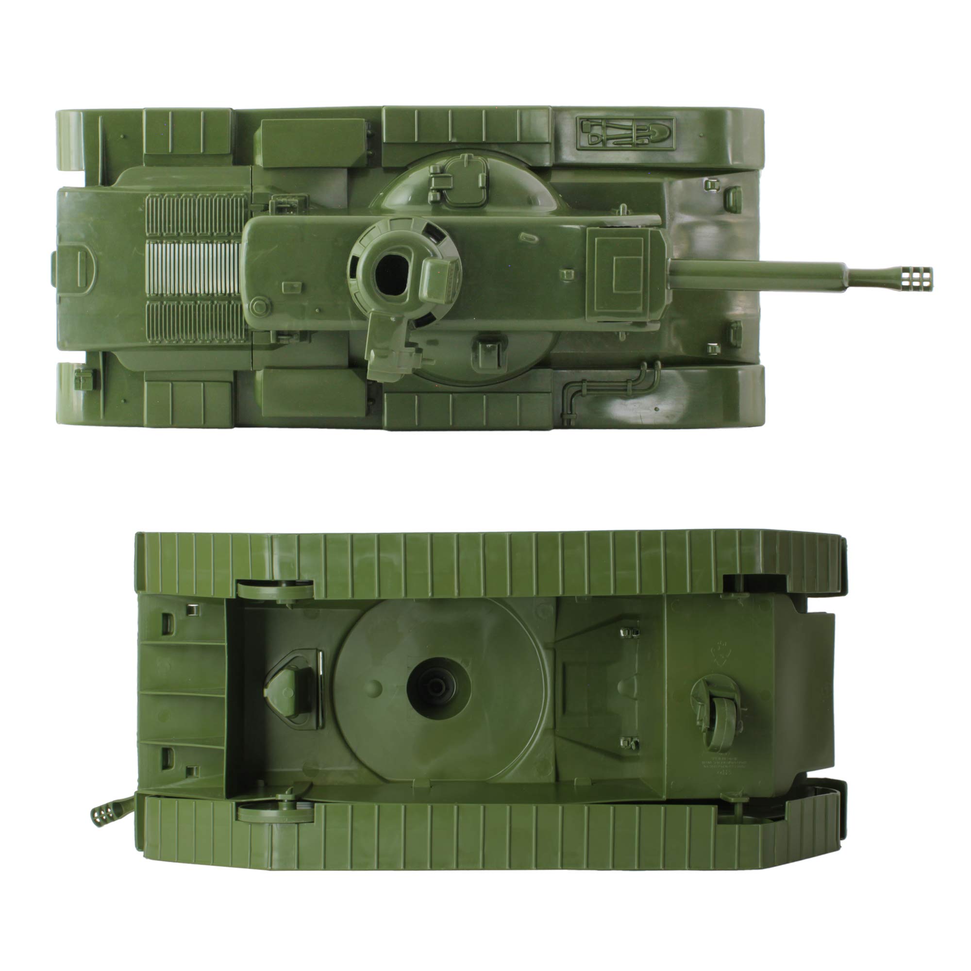 Tim Mee Dominator Big Tank for Action Figures - 22in Olive Green - Made in USA