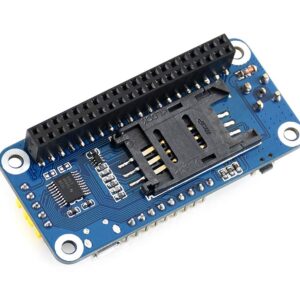 Waveshare GSM/GPRS/Bluetooth 3.0 HAT for Raspberry Pi 2B/3B/3B+/Zero/Zero W Based on SIM800C Support SMS Data Transfer ect