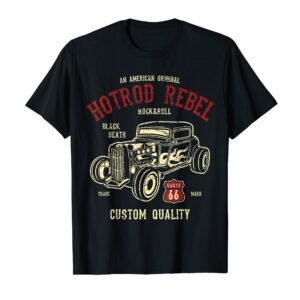 Vintage Hotrod Rock&roll Classic Car T-Shirt