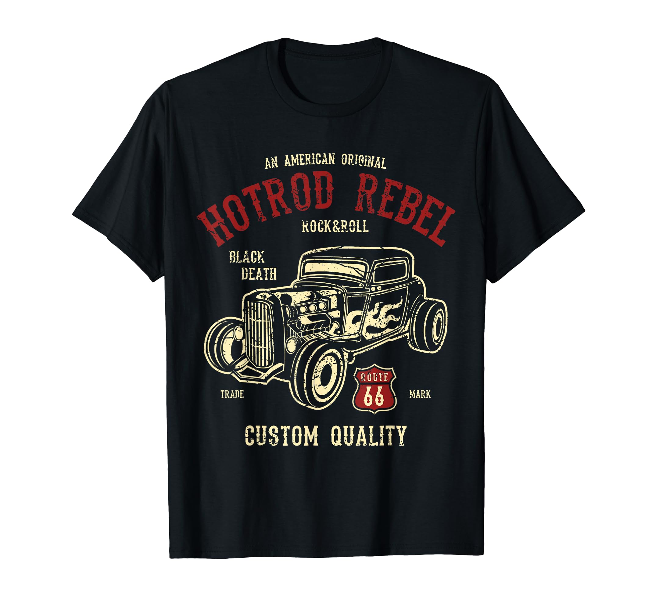 Vintage Hotrod Rock&roll Classic Car T-Shirt