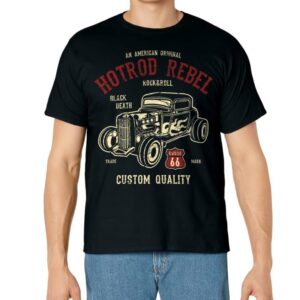 Vintage Hotrod Rock&roll Classic Car T-Shirt