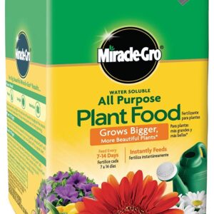 Miracle-Gro 2000992 Water Soluble All Purpose Plant Food, 0.5 LB (8 OZ, Green