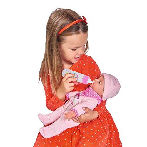 fash n kolor®, My Sweet Baby Disappearing Doll Feeding Set | Baby Care 6 Piece Doll Feeding Set for Toy Stroller | 2 Milk & Juice Bottles with 2 Toy Pacifier for Baby Doll