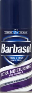 perio prod barbasol moisturizing shave cream 7 oz