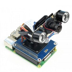 2-DOF Pan-Tilt HAT Onboard PCA9685 PWM Chip TSL25911FN Light Sensor Control Camera Movement Sense Light Intensity Via I2C Interface for Raspberry Pi 4 3 2 Model B+ B Zero W WH Jetson Nano @XYGStudy