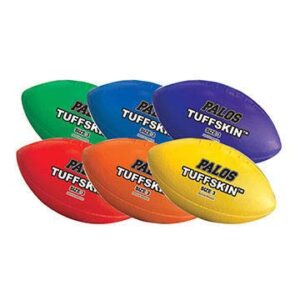 palos tuffskin junior size 3 footballs set of 6