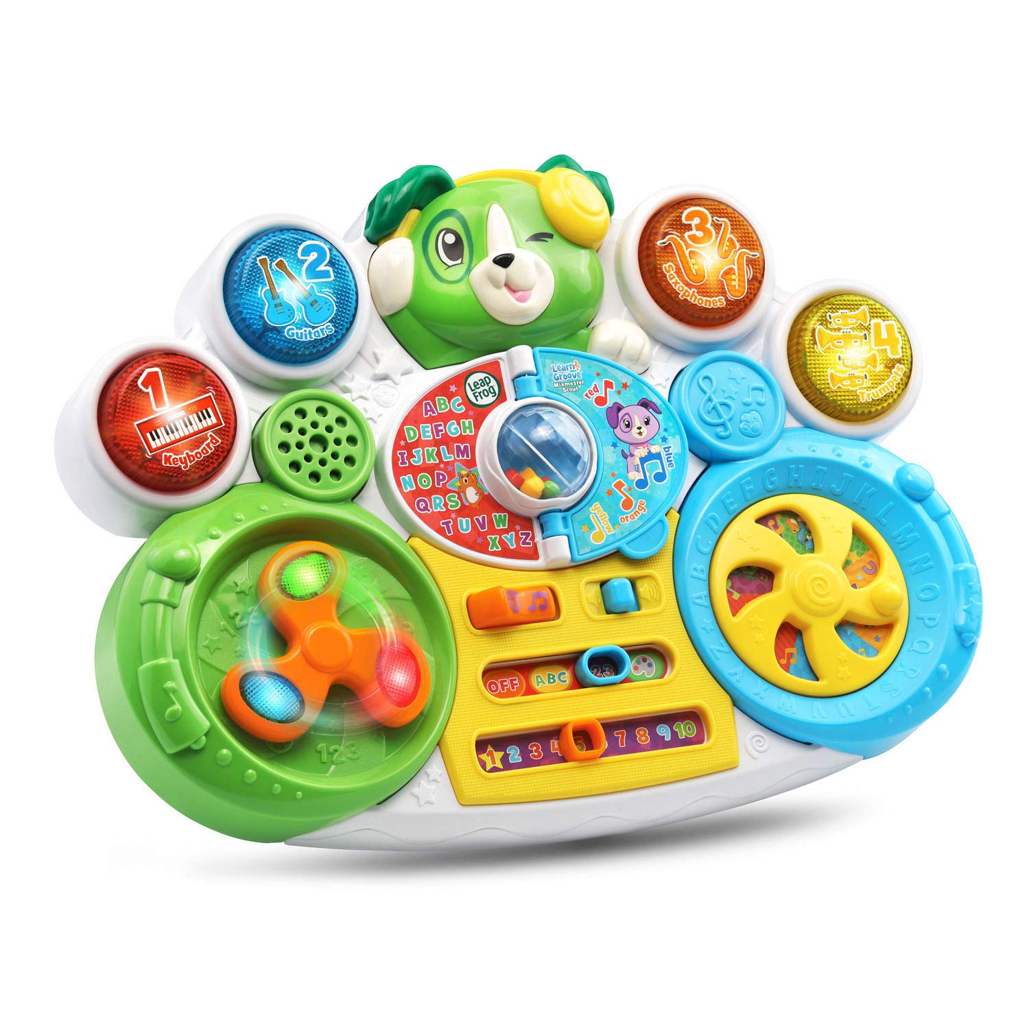 LeapFrog Learn & Groove Mixmaster Scout, Green