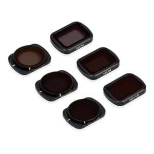 tiffen osmo pocket 6 filter nd kit, black (osmopocket6kit)