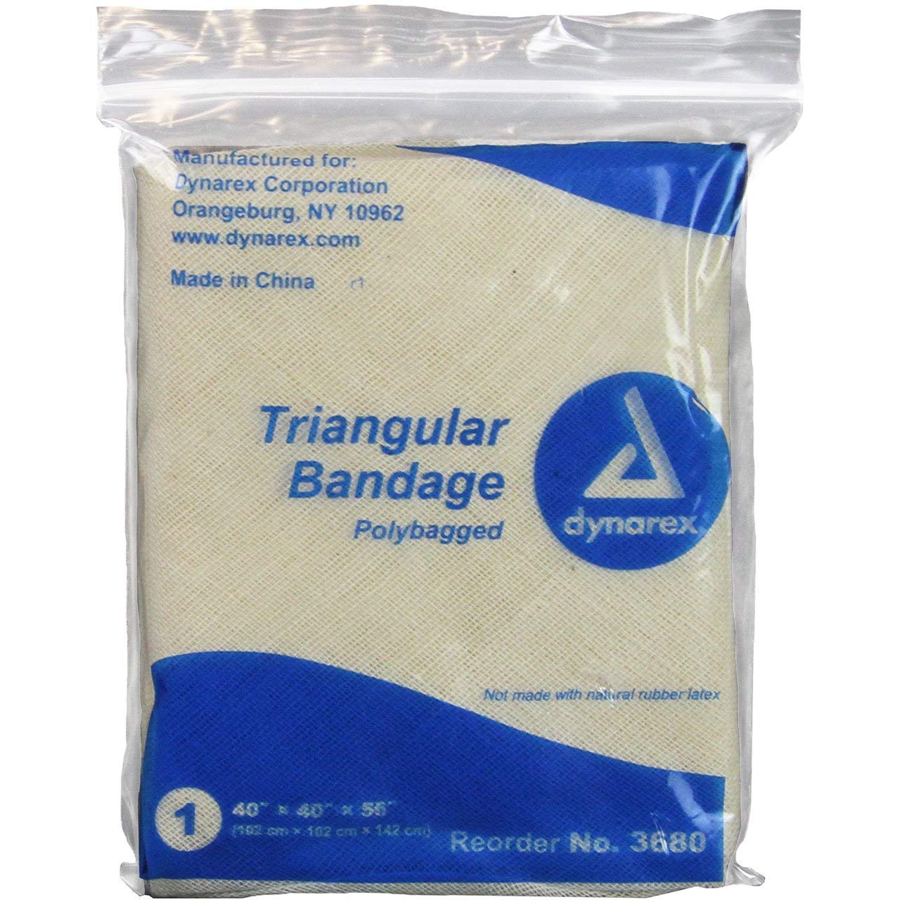 Non Sterile Triangle Bandage w/ 2 Safety Pins