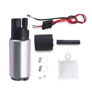 electric fuel pump & install kit fit multiple models replaces e2068 e8213 efp382a