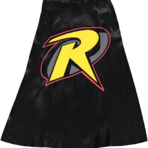 WARNER BROS. Robin Toddler Boys Zip Up Cosplay Costume Coverall and Cape 5T