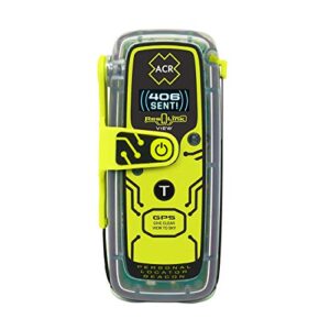 acr resqlink view - buoyant personal locator beacon with gps for hiking, boating and all outdoor adventures (model plb 425) acr 2922